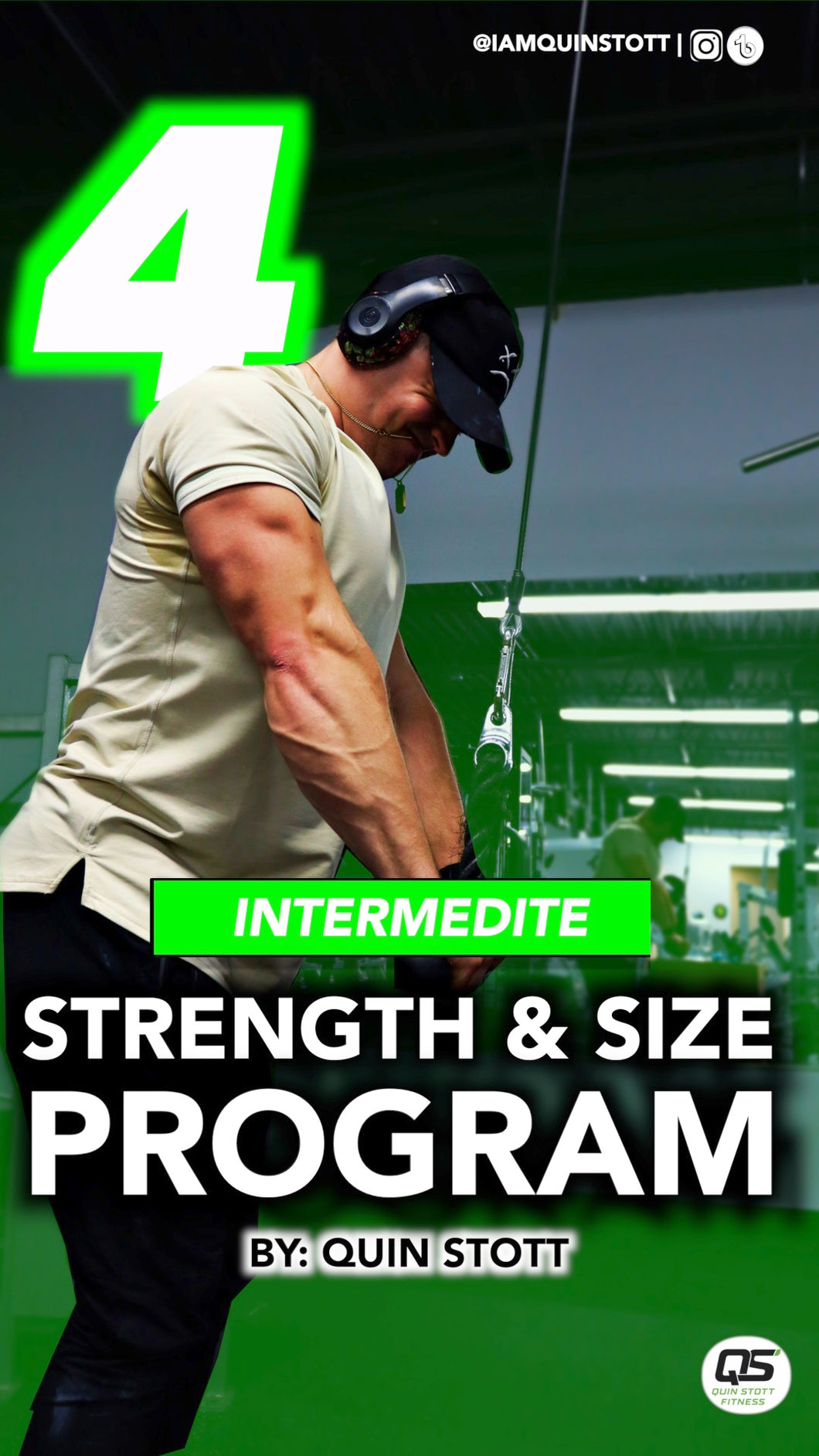 4 DAY 6 WEEK INTERMEDIATE STRENGTH AND SIZE PROGRAM – Quin Stott Fitness